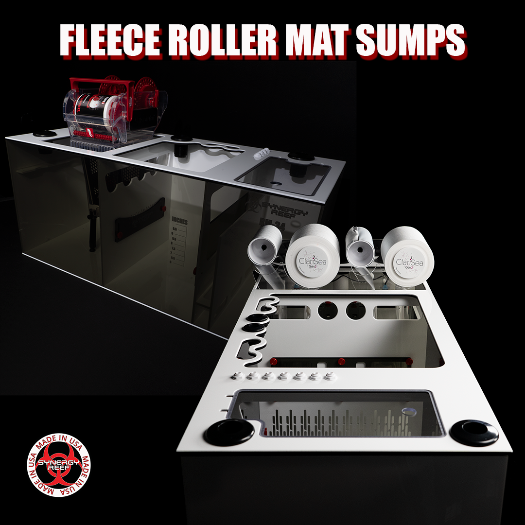 Fleece Roller Mat Sumps – Synergy Reef Systems