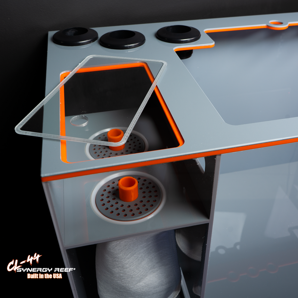 Synergy Reef® CL-44.4 (4" Filter Sock Version) Aquarium Sump – Synergy ...