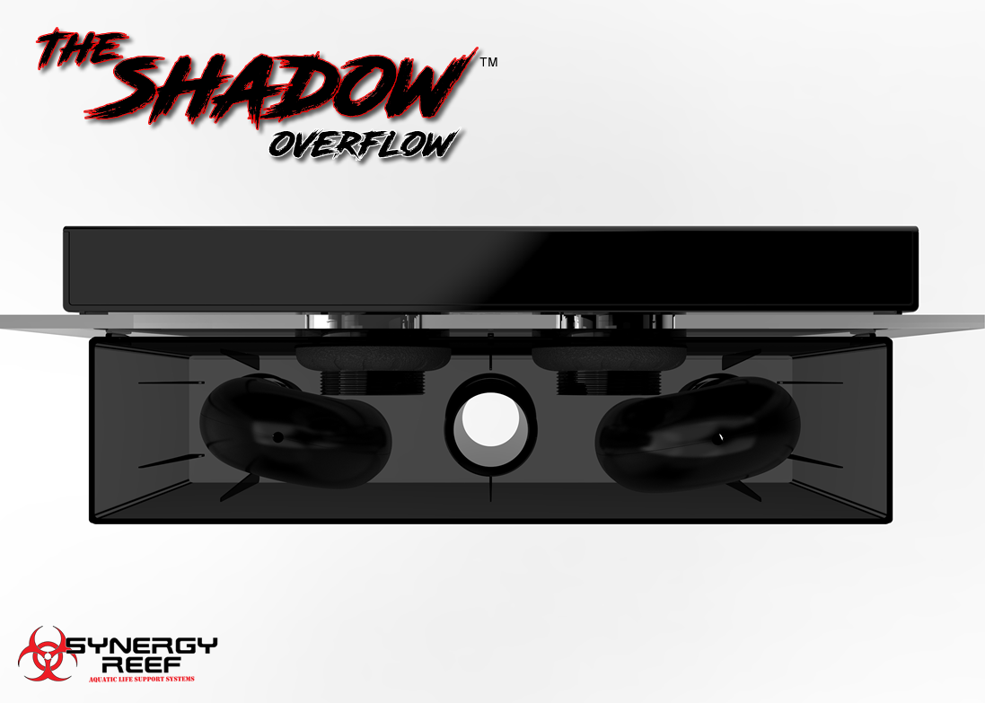 16″ Shadow® Overflow V3 2500 GPH – Synergy Reef Systems