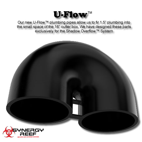 16″ Shadow® Overflow V3 2500 GPH – Synergy Reef Systems