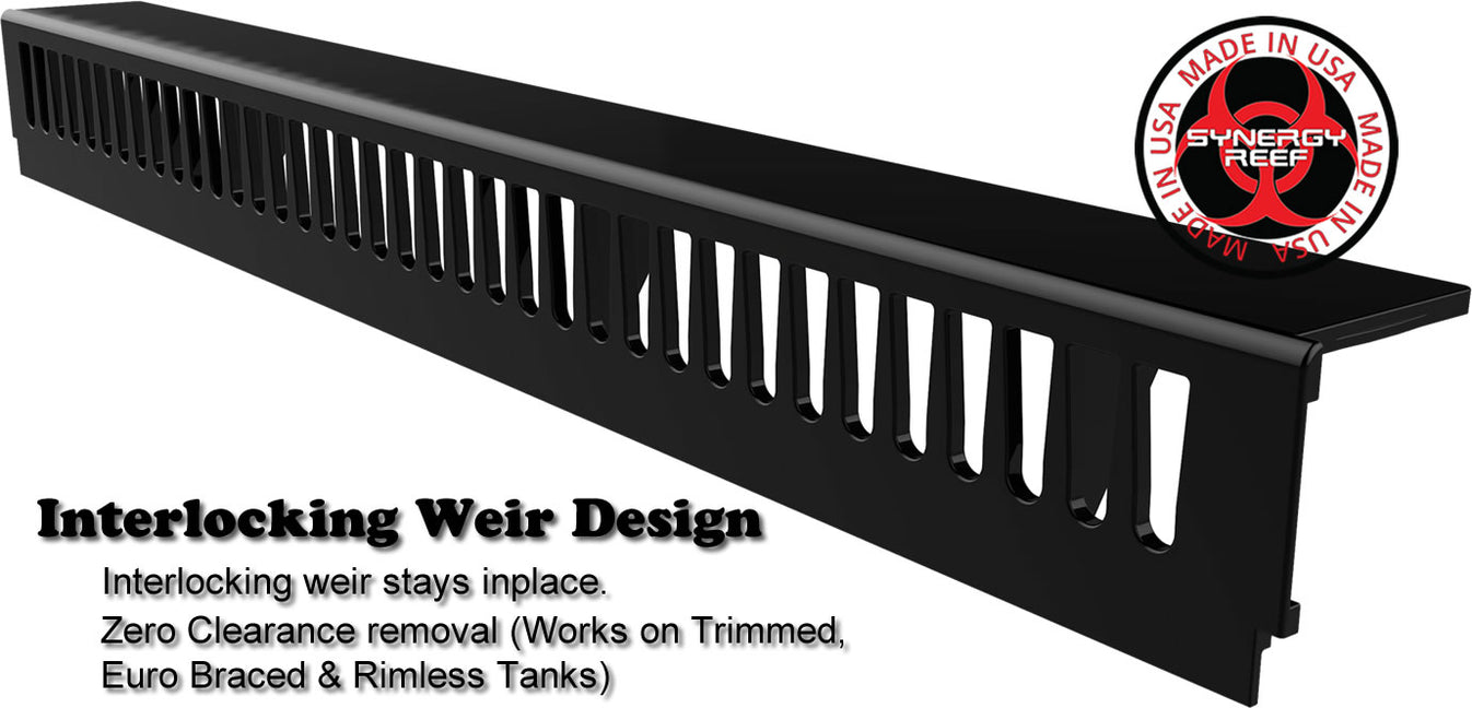 16″ Shadow® Overflow V3 2500 GPH – Synergy Reef Systems